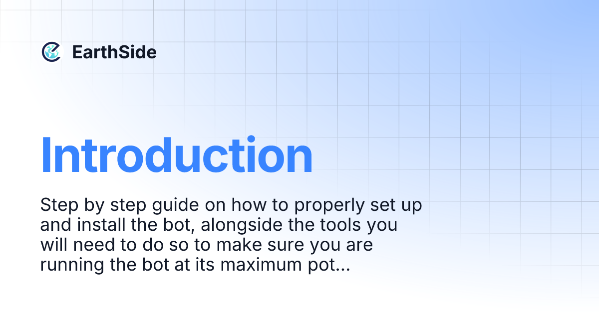 Introduction | EarthSide